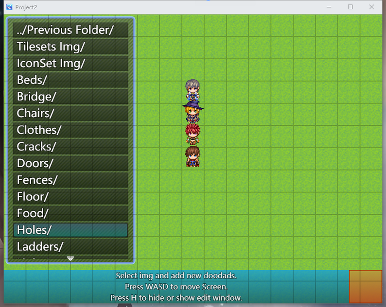 Grid Free Doodads RMMZ by qiujiu