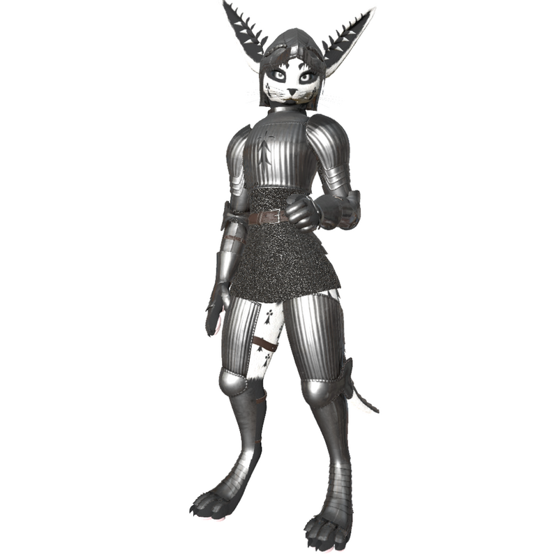 Fluted Armor for Rexouium by Polycrow