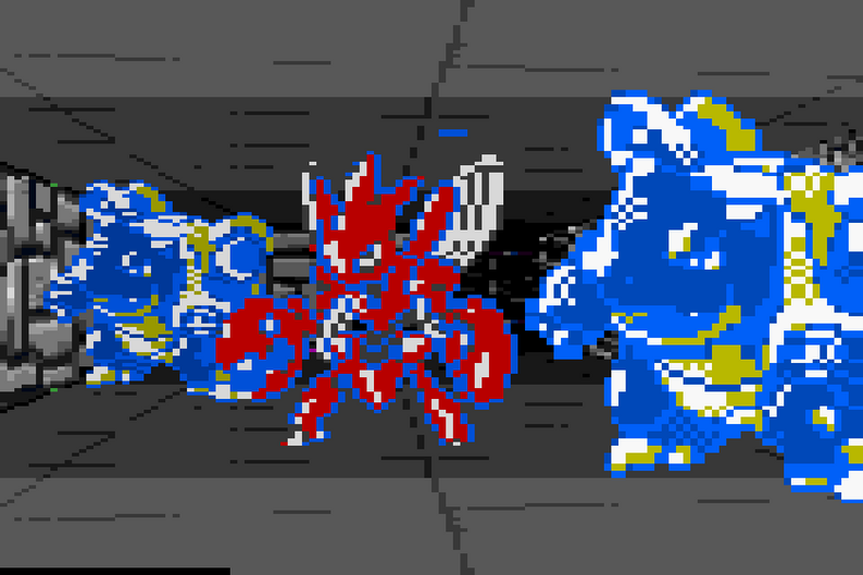 POKE Raycaster Engine (GBA) by ☆ ry0g4_