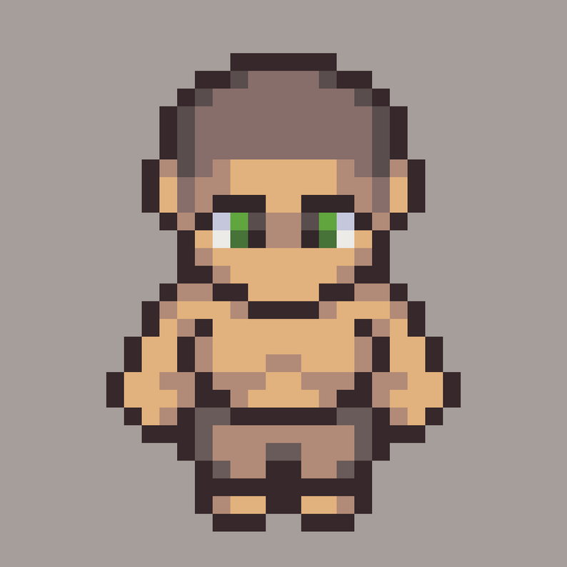32x32 Character Template by SolaarNoble