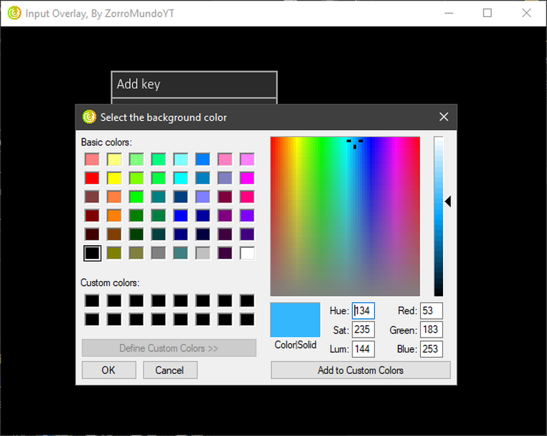 Input Overlay by zorromundo
