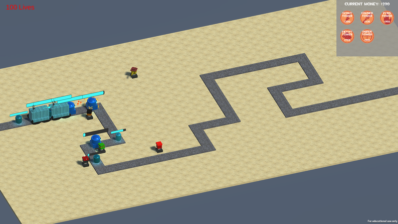 TF2 Inspired Tower Defence Game by Rickedy Split