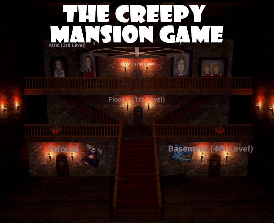 The Creepy Mansion Game by Tristan Ibanez Games