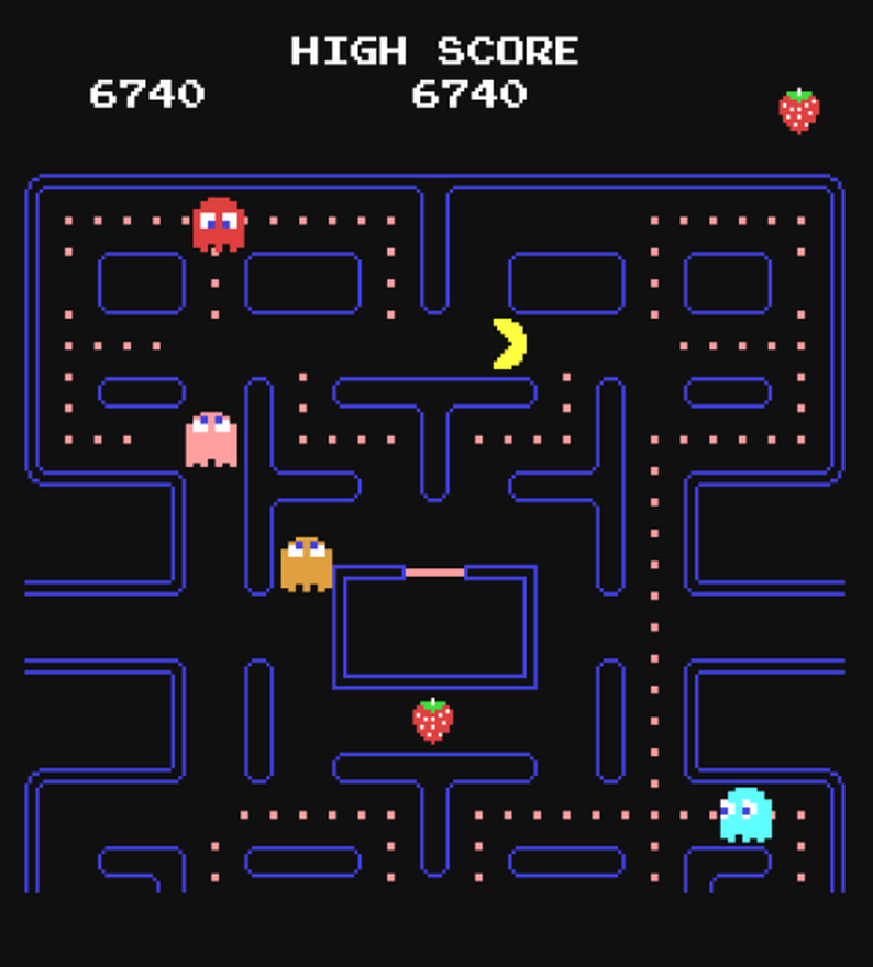 Pacman (C64) by Arlasoft