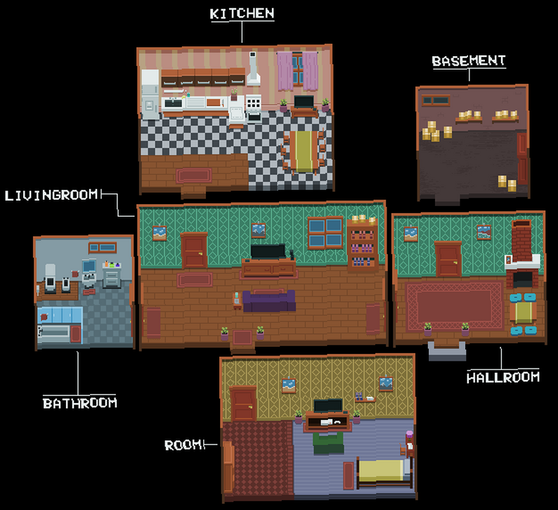 House Interiors Asset Pack by dani567