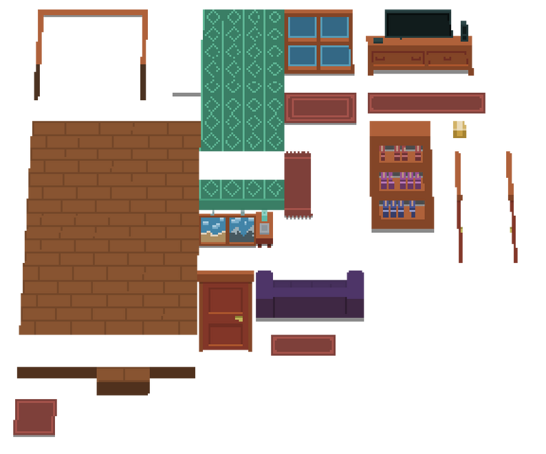 House Interiors Asset Pack by dani567
