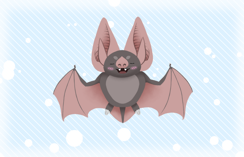 P2U Bat Vtuber Model by extinctinks