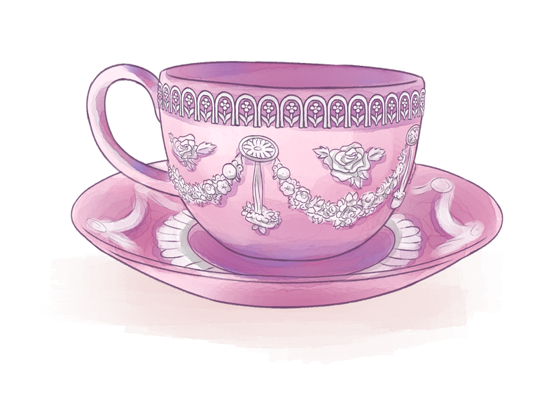 The Tea Shelf by K-Ramstack