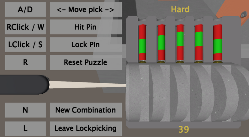 Lockpicking Minigame Template by Daniel Boldrin - Sr Unity Programmer