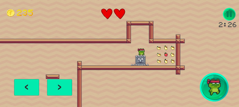 Pixel Frog Adventure by NetFantasii