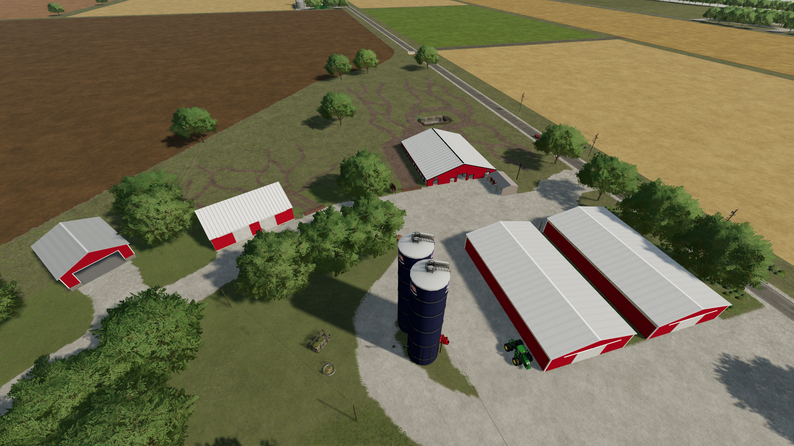 Coles County by Simulation farms