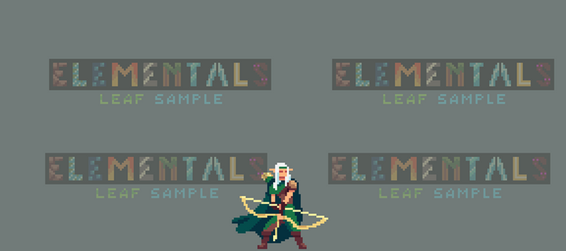 Elementals: Leaf Ranger by chierit