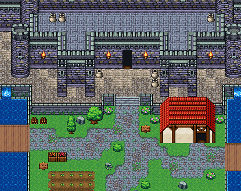 Open RPG Fantasy Tilesets by finalbossblues