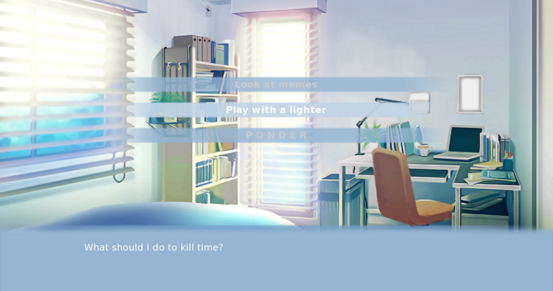 Visual Novel Test 1 by dicortesia