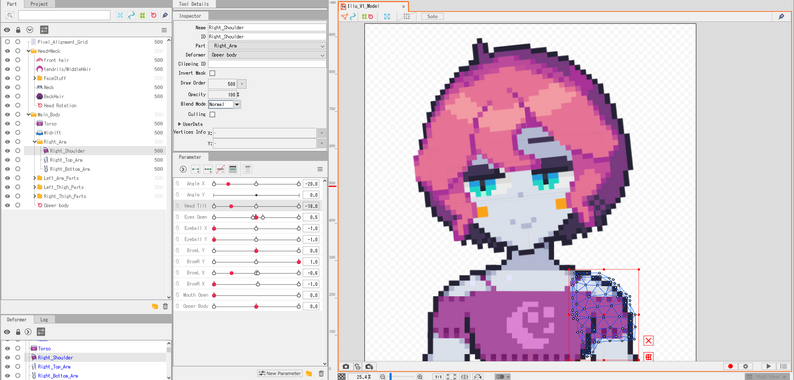 Grat's Live2D Model Base: V1 by Grot10