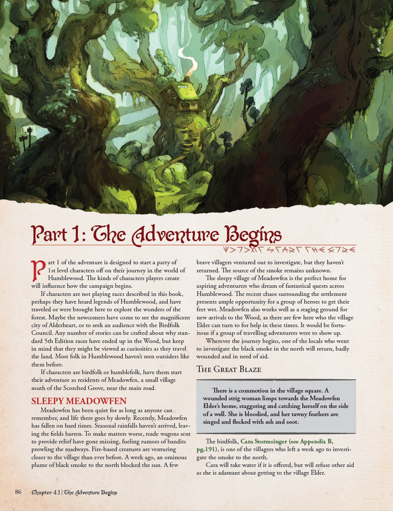 Humblewood Campaign Setting (PDF) by Hit Point Press
