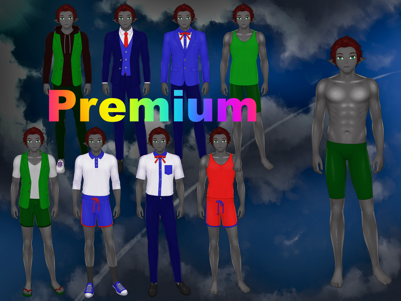 Peter - Visual Novel Sprite by Psykhae