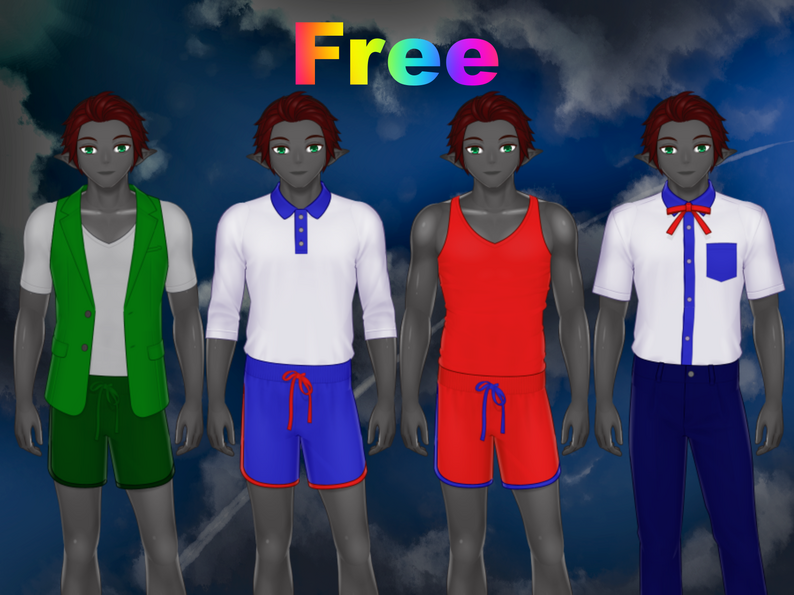 Peter - Visual Novel Sprite by Psykhae