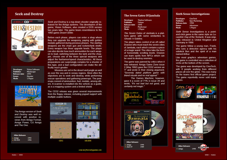 The Commodore Game Console Encyclopedia by DaddaRuleKonge