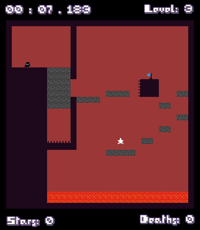 Oops! All falling platforms! by kaiakairos