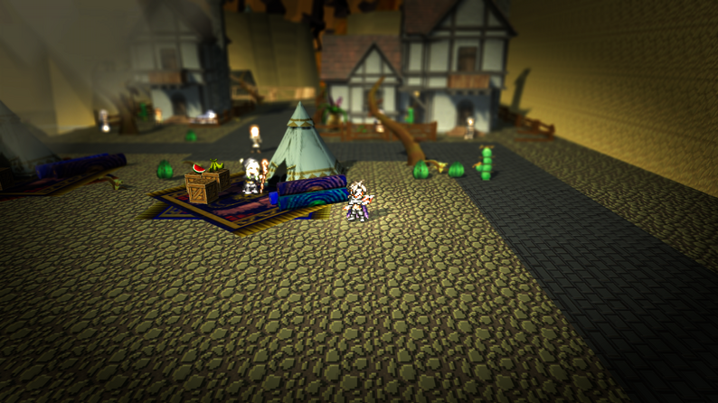 HD-2D in Unity (Tech Demo) by Gladark_dev