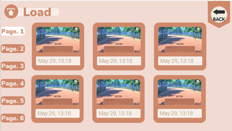 Visual Novel GUI Pack 012 by Smileflower