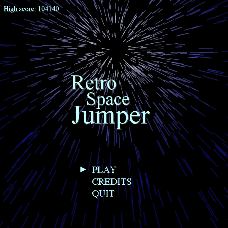 Retro Space Jumper by Velvet Polygons