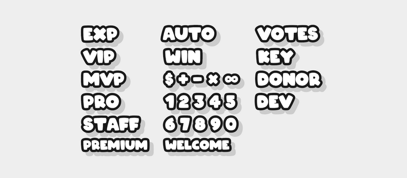 Vector Gamepasses by RhosGFX