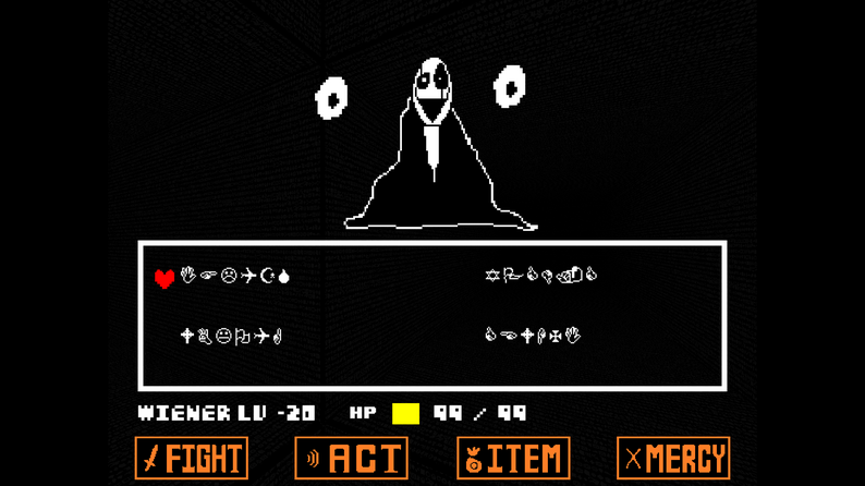 W. D. Gaster Fight [UNDERTALE] by Cinneyyy