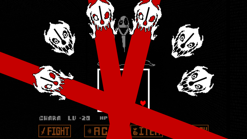 W. D. Gaster Fight [UNDERTALE] by Cinneyyy