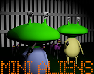 Mini Aliens by Wombatindy