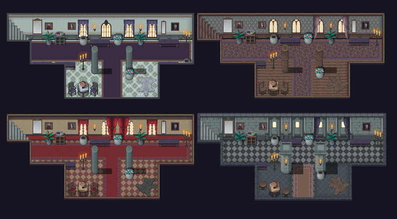 Winlu Fantasy Tileset - Interior by WinLu