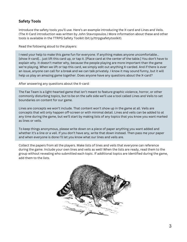 The Fae Team by Almost Bedtime Theater