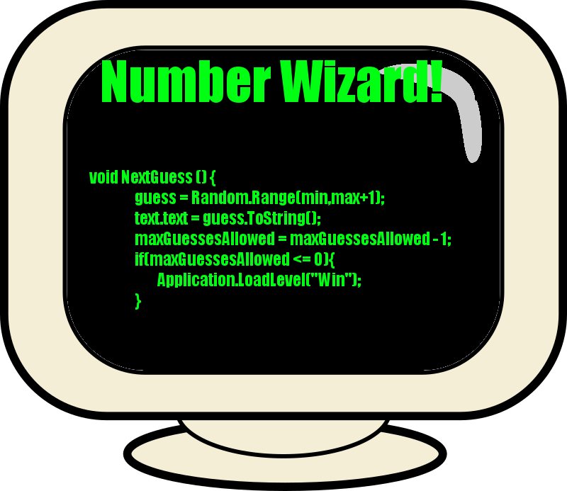 Number Wizard Number Guessing Game By SquareBlock Productions Number Wizard Number Guessing Game By SquareBlock Productions