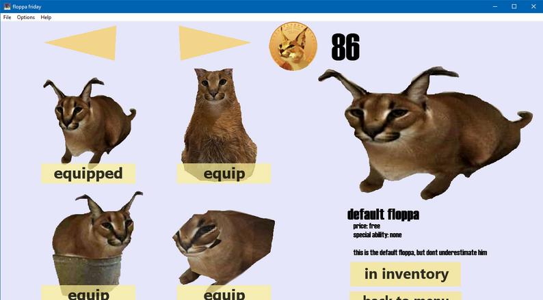 floppa friday by StreamerSheep