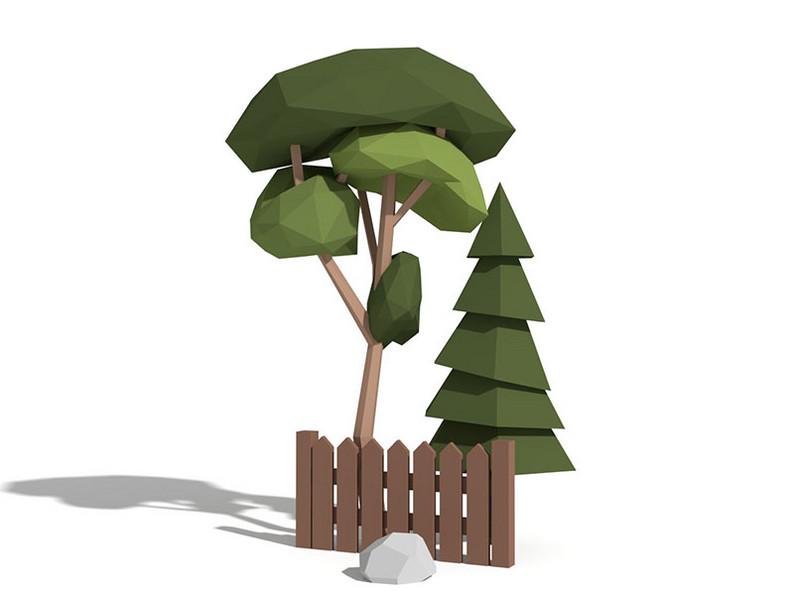 Free Low Poly Pack by Broken Vector