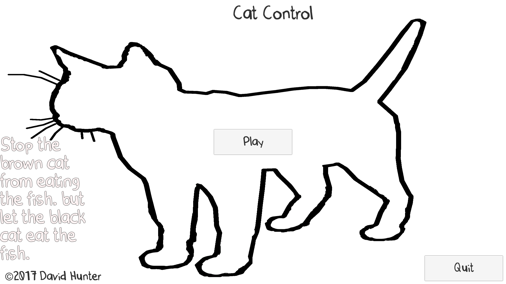 Cat Control by David Hunter