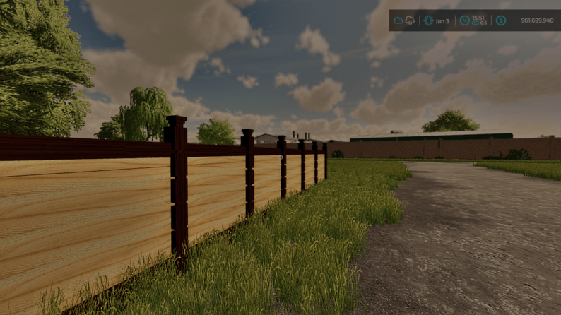 FS22 Privacy Fences V2.0.0.0 by Newell_Gaming