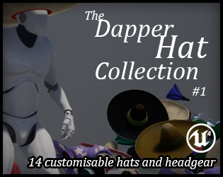 Dapper Hat Collection #1 by infectedfury