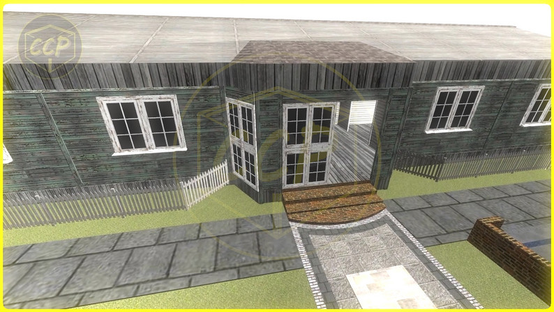 FULL HORROR HOUSE 3D MODEL FREE DOWNLOAD. by COPPERCUBE 6.5.1