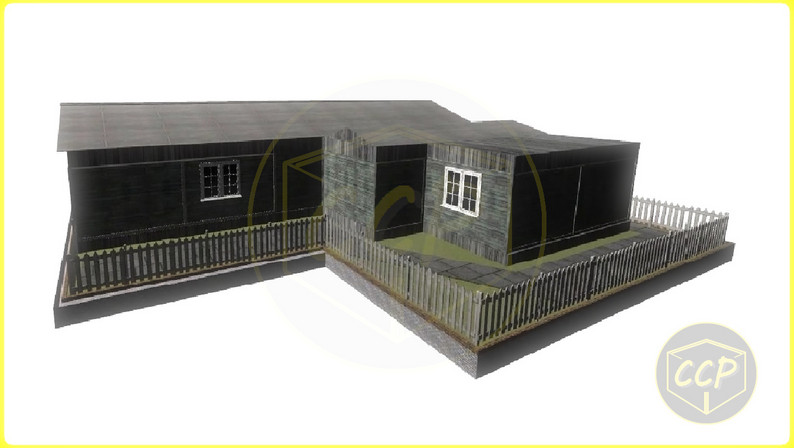 FULL HORROR HOUSE 3D MODEL FREE DOWNLOAD. by COPPERCUBE 6.5.1