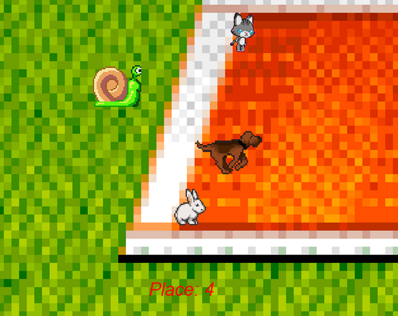 Snail Race by Bardon