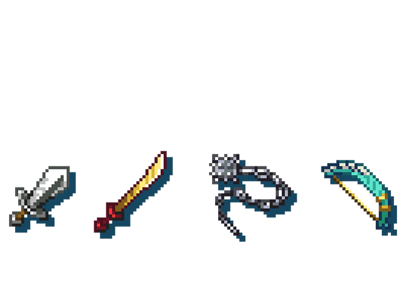 Pixel game 32x32 sprite pack by Gianqui