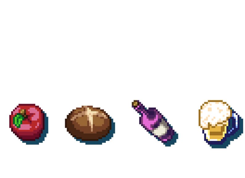 Pixel game 32x32 sprite pack by Gianqui