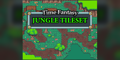 Jungle Tileset by finalbossblues
