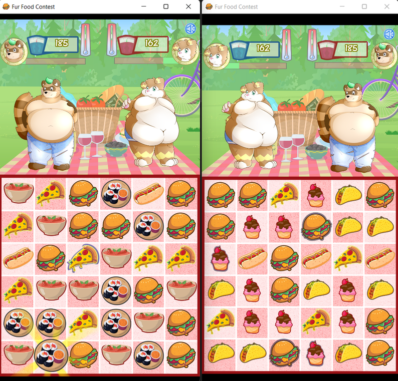 Fur Food Contest by Ziul Walls