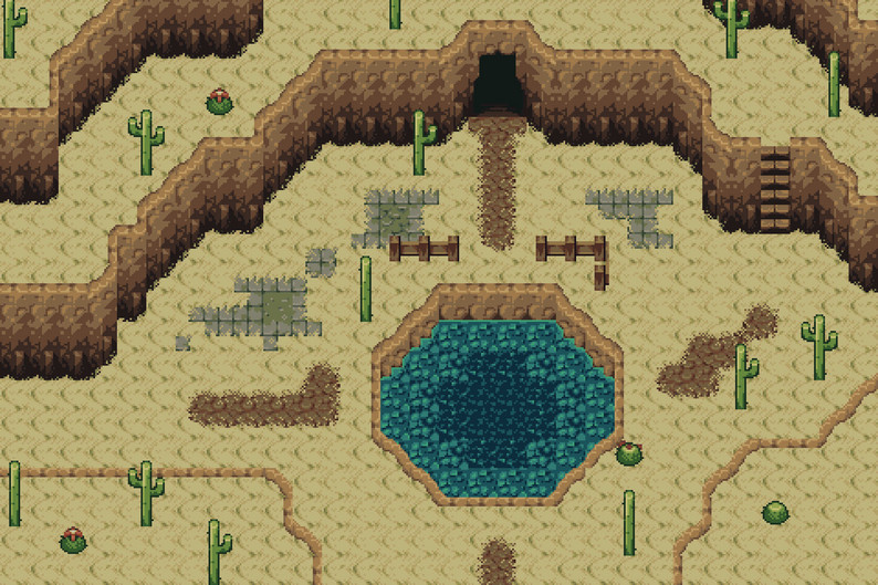 Overworld RPG Tileset Pack by frozjen