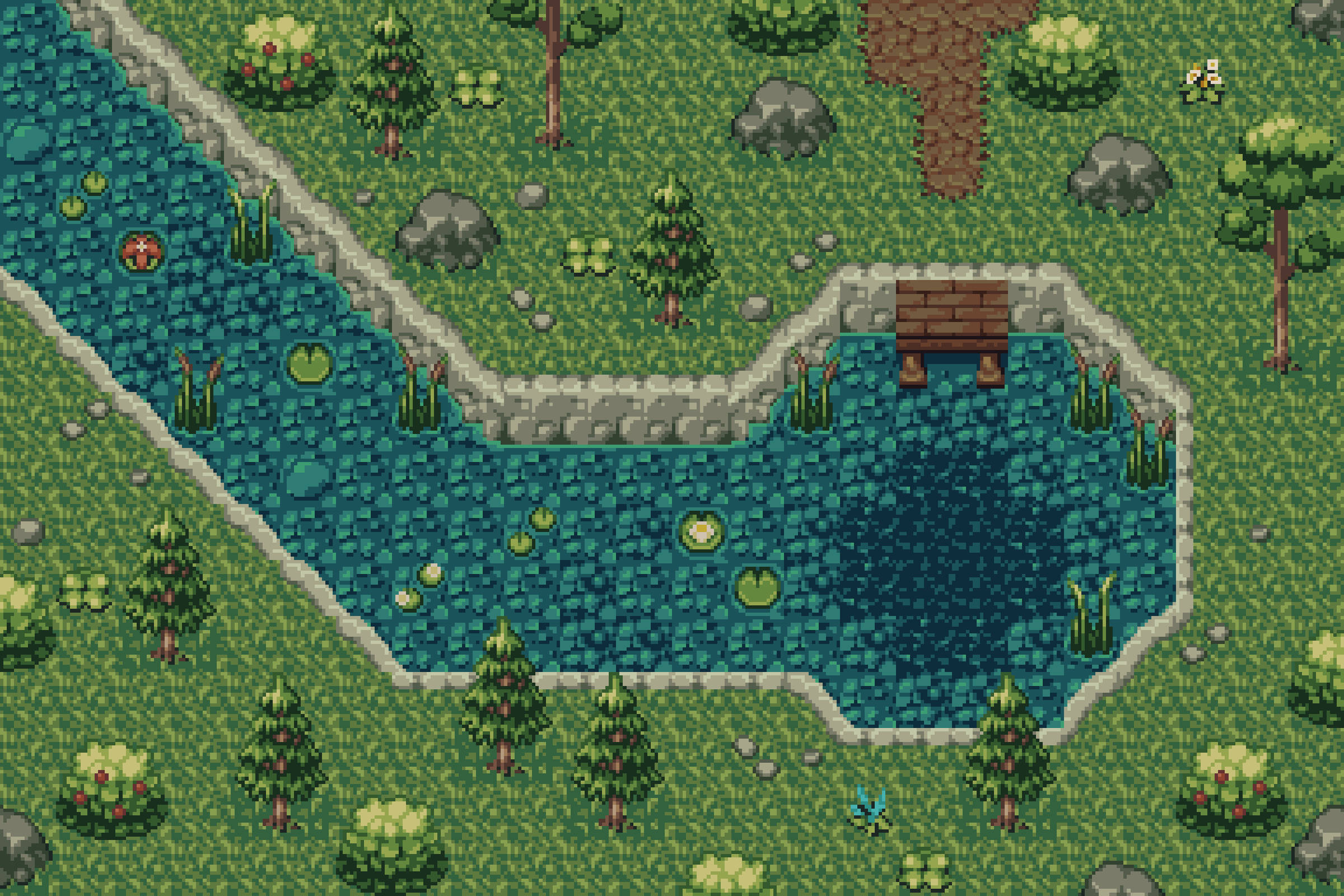 Small Update - Overworld RPG Tileset Pack by frozjen