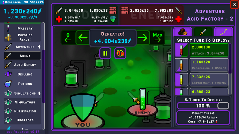 Idle Research by Considera Games