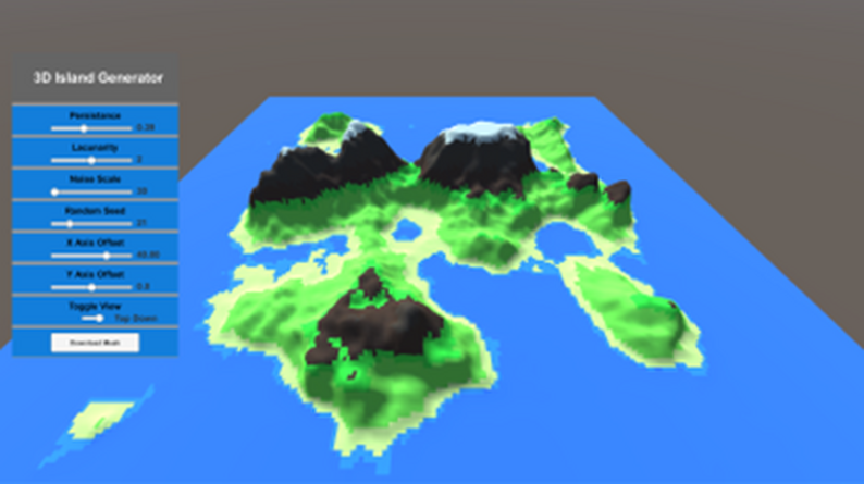3D Island Generator by Caraccio